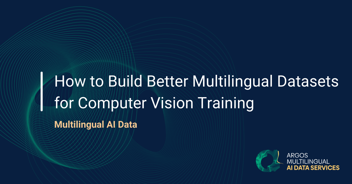 How to Build Better Multilingual Datasets for Computer Vision Training